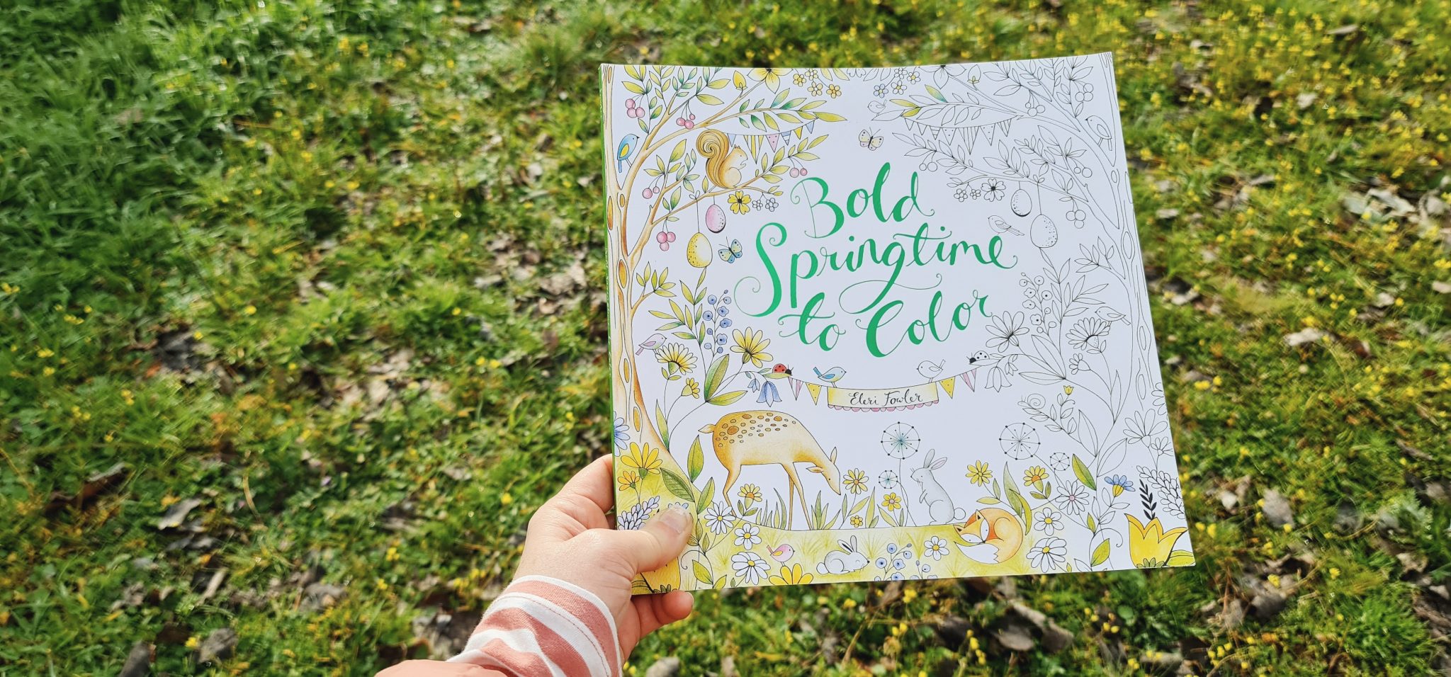 Bold Springtime to Color de Eleri Fowler – SoyFelizPintando